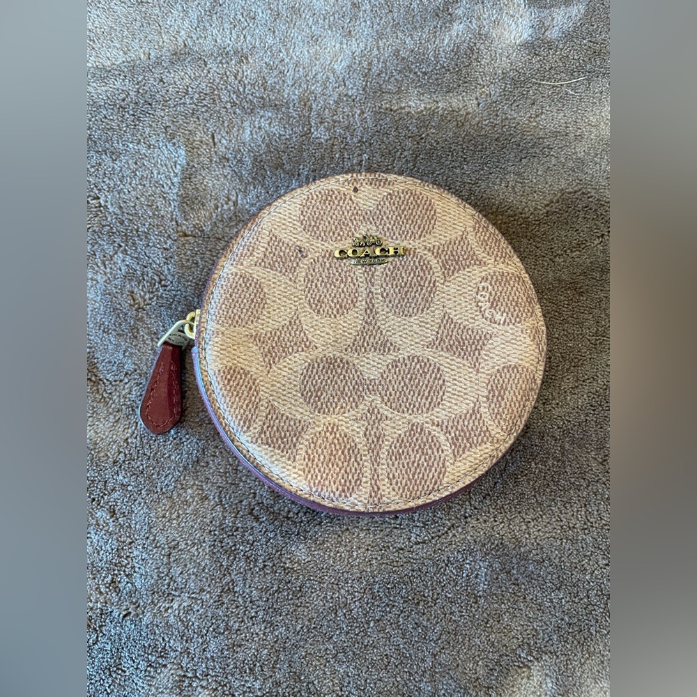 Coach Signature Coin Purse - Gem